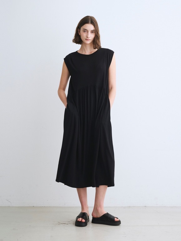 Travel line fold over skirt｜スリードッツ オフィシャルオンラインショップ